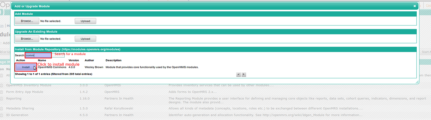 How do I install an OpenMRS add-on? - Implementing - OpenMRS Talk