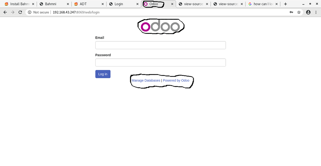 How do I do custom-branding of Odoo landing page - Bahmni - OpenMRS Talk
