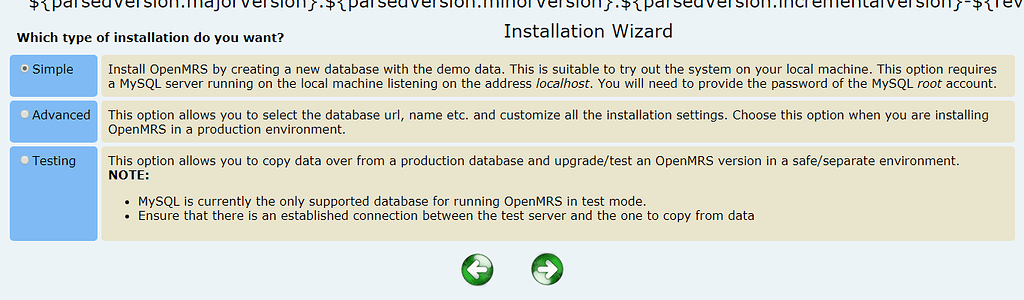 openmrs-core installation wizard - OpenMRS Talk