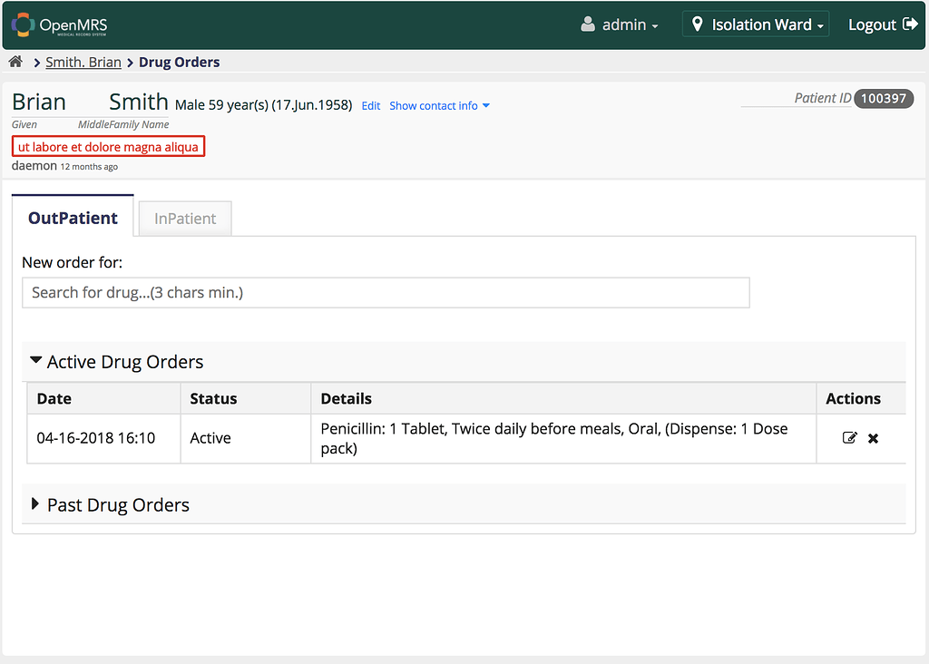 Order Entry UI Sprint 2 Progress - Development - OpenMRS Talk