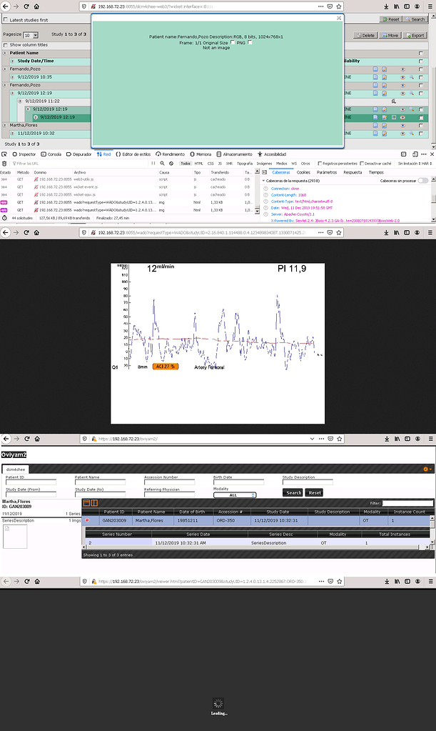 dcm4chee and oviyan2 do not show the images - Bahmni - OpenMRS Talk