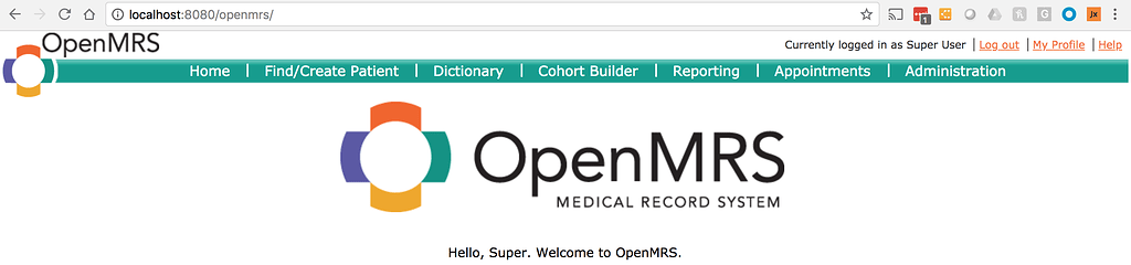 Local Environment UI Different Than Demo Environment UI - Development - OpenMRS Talk