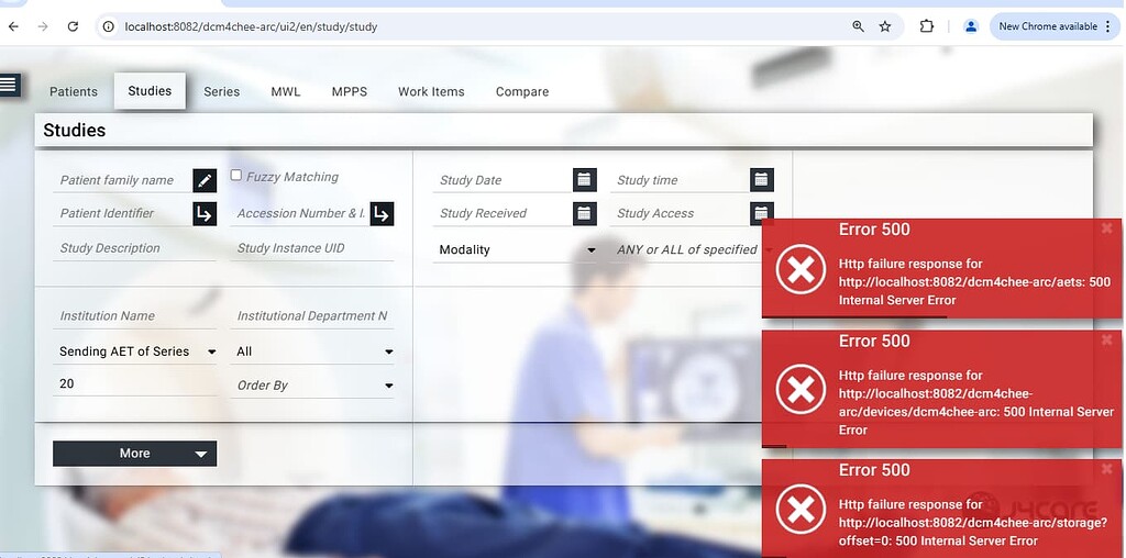 DCM4CHEE installation - Development - OpenMRS Talk