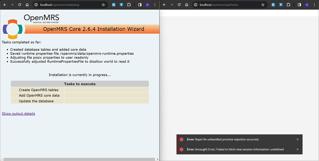 Strugling with Installation of openmrs3.x on local windows machin - Implementing - OpenMRS Talk