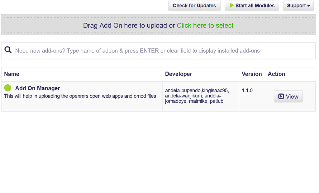 platform modules - Development - OpenMRS Talk