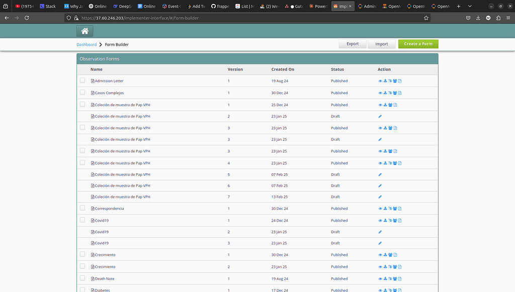 Bahmni manage forms - Implementing - OpenMRS Talk