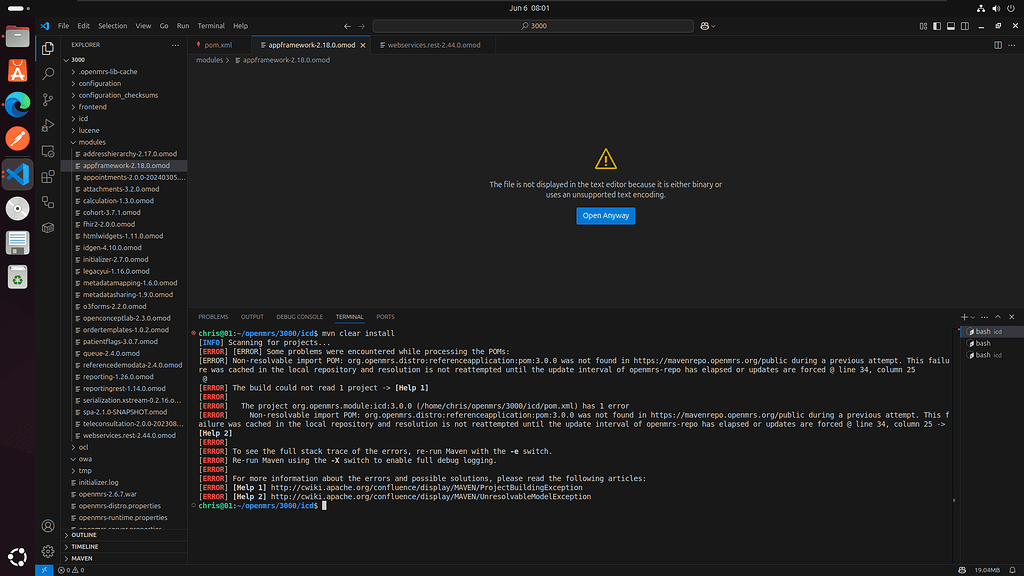 create new module openmrs - OpenMRS Talk