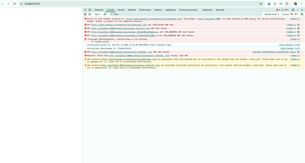 How to Deploy the openmrs frontend esm core https://github.com/openmrs/openmrs-esm-core using ...