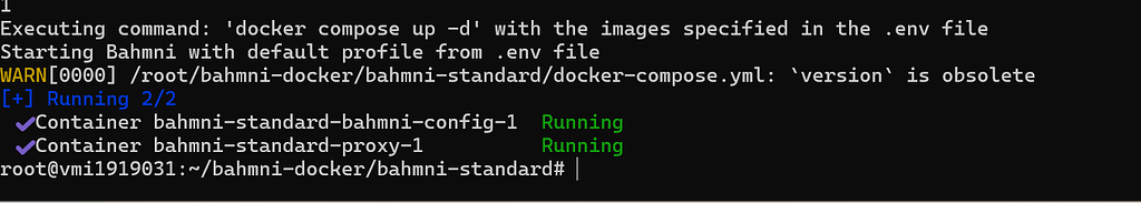 Unable to install all containers of bahmni on docker - Bahmni - OpenMRS Talk