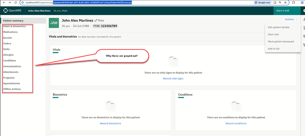 Modules menus are grayed out - Development - OpenMRS Talk