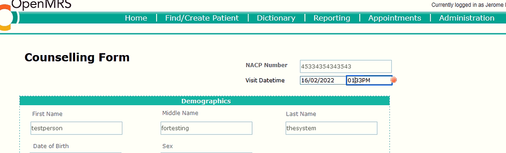 Problem Editing Time on Xforms - Implementing - OpenMRS Talk