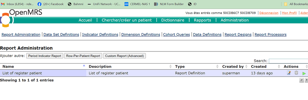 Sending report automatically by email - Bahmni - OpenMRS Talk