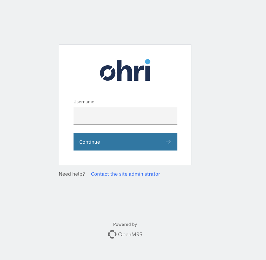 Make login page layout configurable - Development - OpenMRS Talk