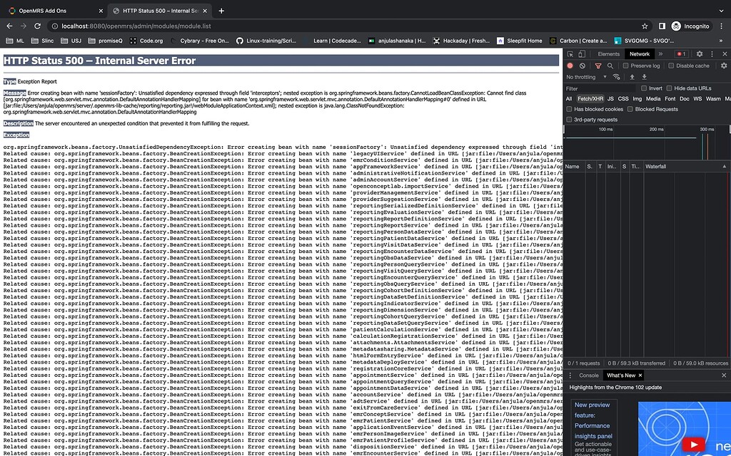 Setting up the reportingrest and reporting modules - Development - OpenMRS Talk