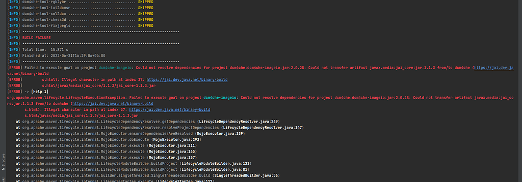 DCM4CHEE running in local environment, intellij - OpenMRS Talk