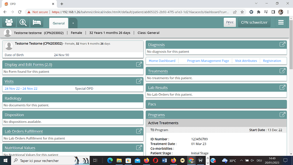 Start Visit In The Registration Page Ask Openmrs Openmrs Talk 