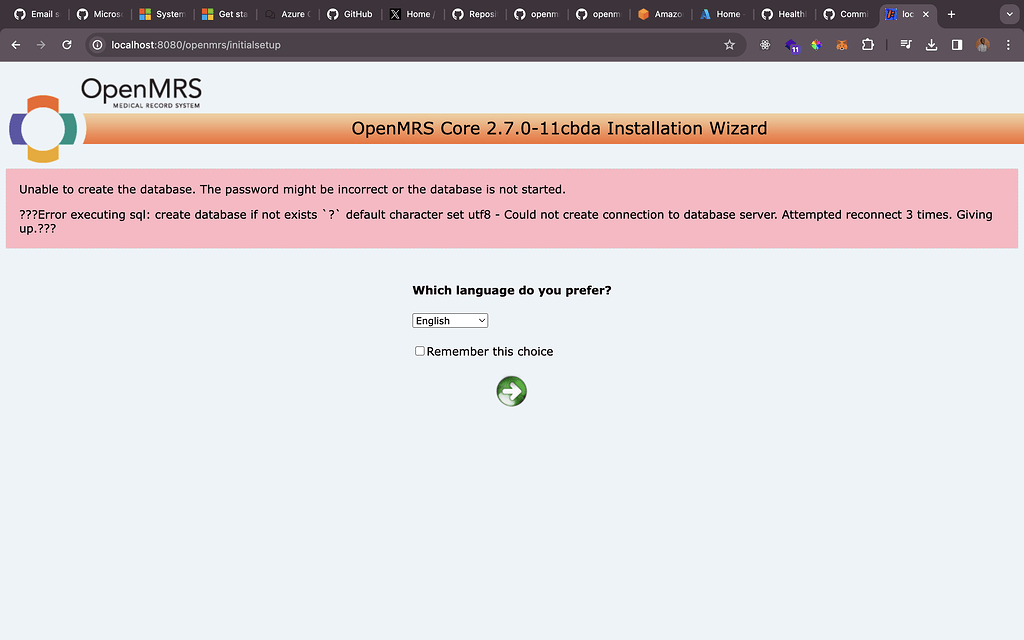 OpenMRS installion Error on Macbook - Ask OpenMRS - OpenMRS Talk