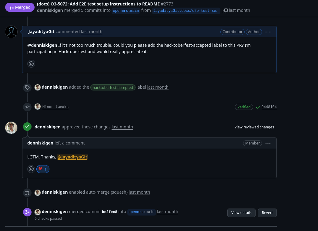 🌊 My Hacktoberfest 2025 Journey — From Rejected PRs to Open Source Growth 🌟 - Community ...